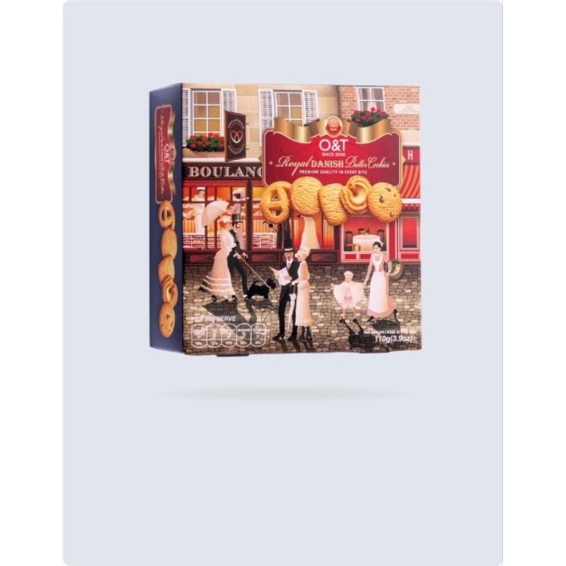 O&T gourmet Christmas treats O&T gourmet food royal Danish butter ...