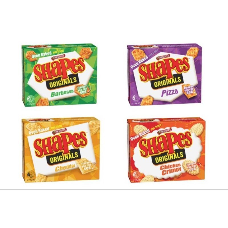 Arnott's Shape biscuits oven baked savory biscuits arnott's shapes ...