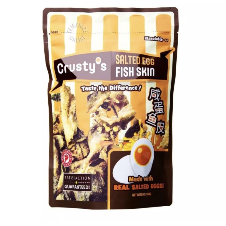 Crusty's salted egg yolk fish skin truffle fish skin drinking Review ...