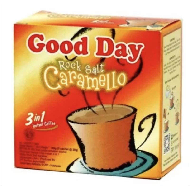 Good DAY BOX INSTANT COFFEE CONTENTS 5PCS 20 gr Indonesian Review ...