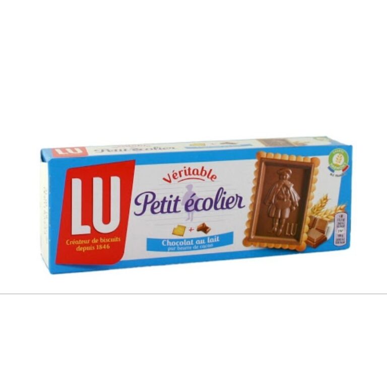 Lu Le Véritable Petit Ecolier Dark Chocolate Biscuits (120g) french ...
