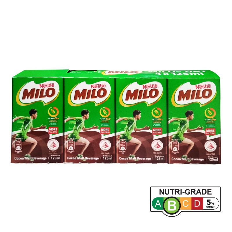 Nestle Milo UHT milk packets mini Milo on the go Review Singapore ...
