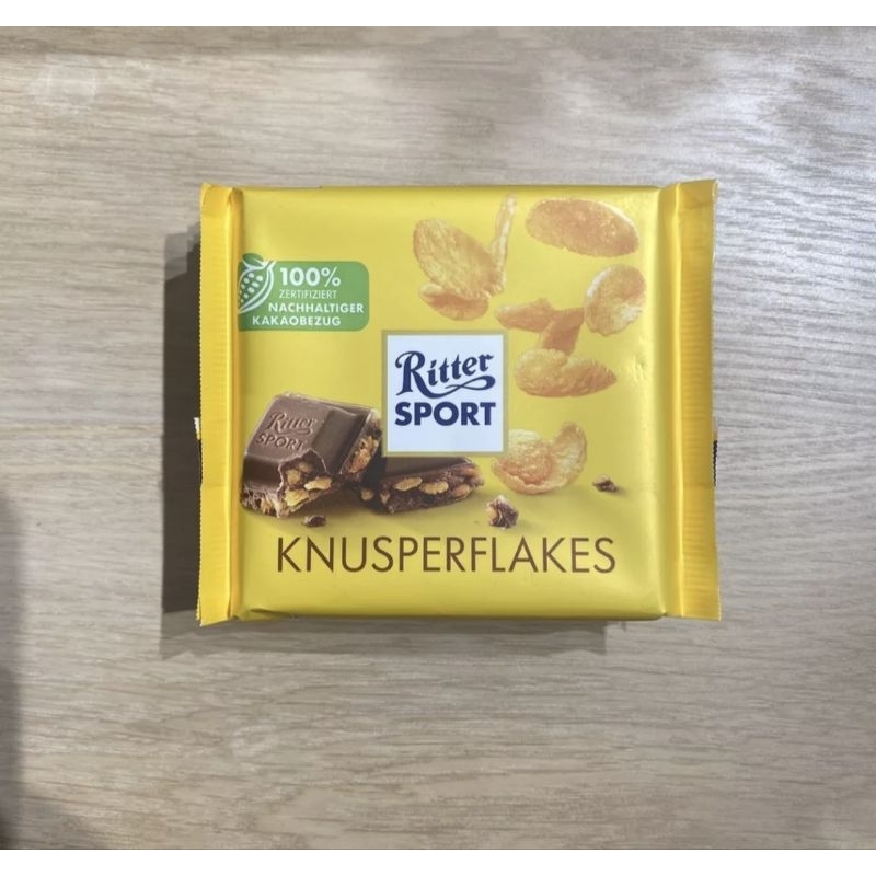 Ritter sport kunsperflakes cornflakes chocolate bar mega large ...