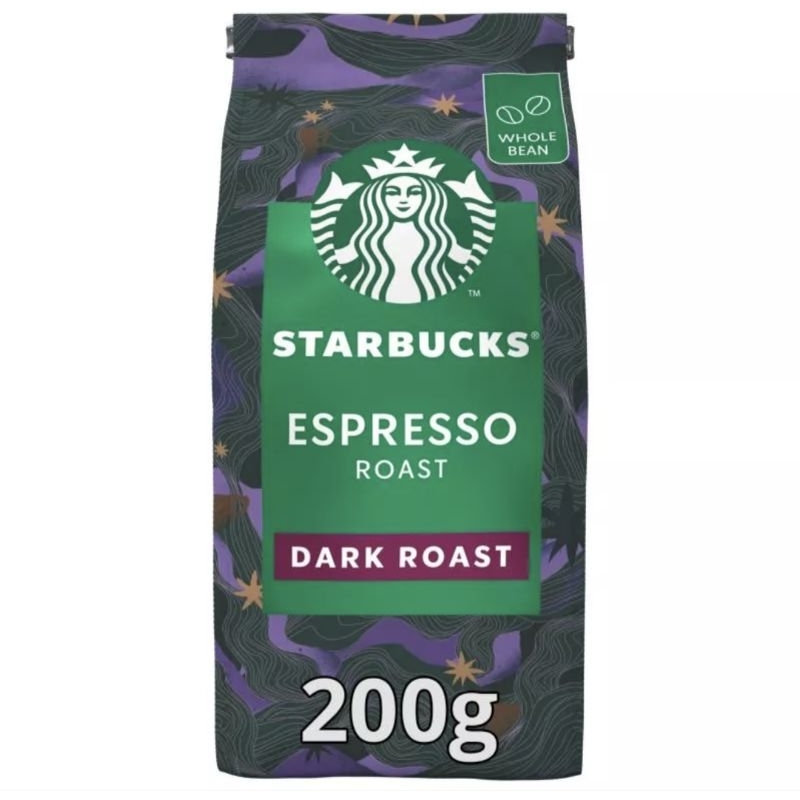 Starbucks cafe espresso roast pike place roast whole coffee beans ...